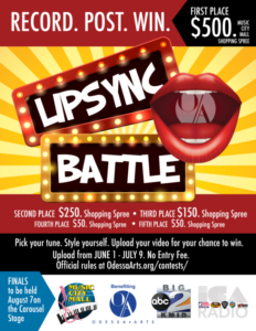 Lip Sync Battle Applications Open - Odessa Arts