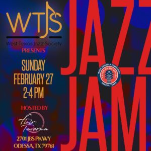 Sunday Jazz Jam with West Texas Jazz Society - Odessa Arts