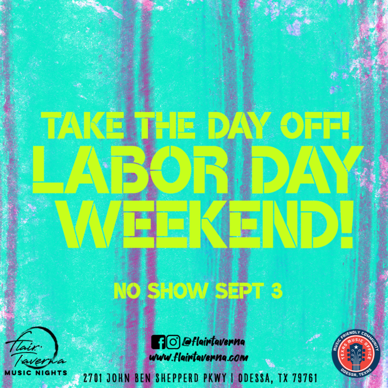 No Live Music at Flair - Odessa Arts
