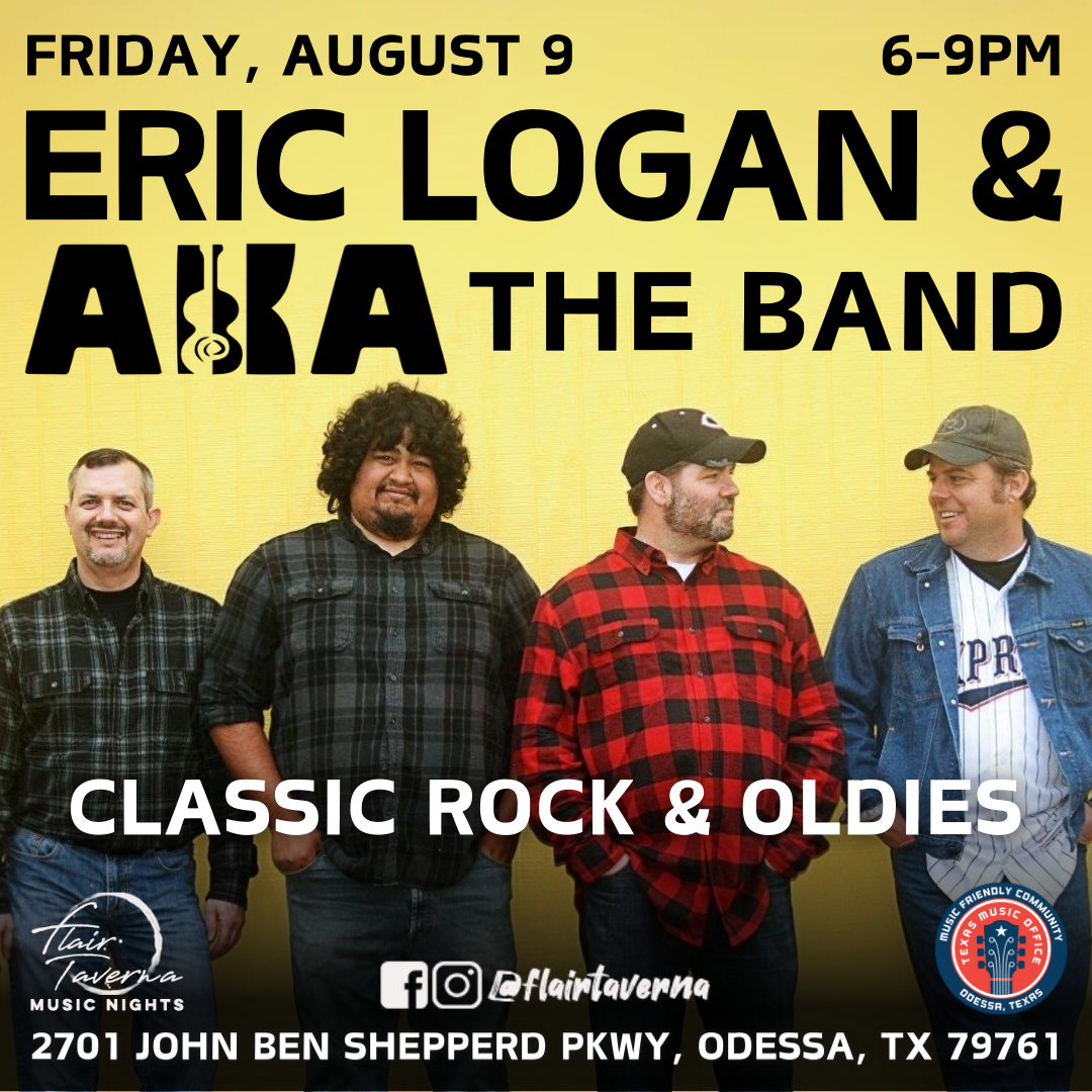 Live Music with Flair: Eric Logan & AKA The Band - Odessa Arts